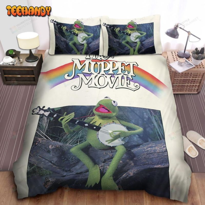 Kermit The Frog In The Muppets Movie Book Cover Spread Comforter ...