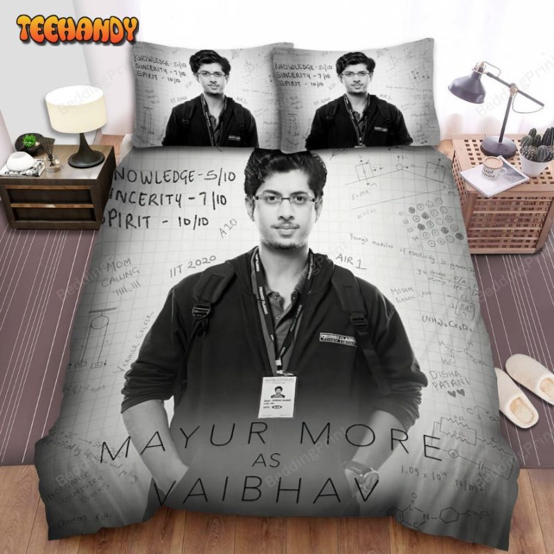 Kota Factory (2019–2021) Vaibhav Movie Poster Duvet Cover Bedding Sets ...